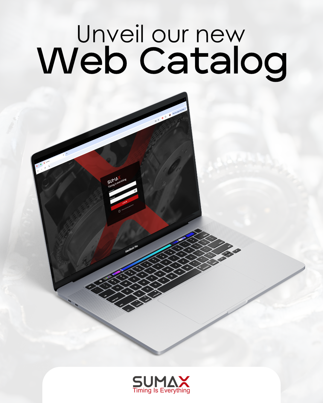 Unveil our new Web Catalog - SUMAX - Leading professional manufacturer of automotive timing system.